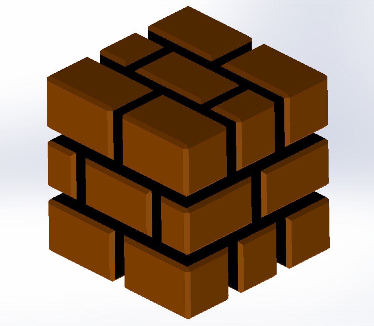 Mario Bricks 3D - TurboSquid 1387071