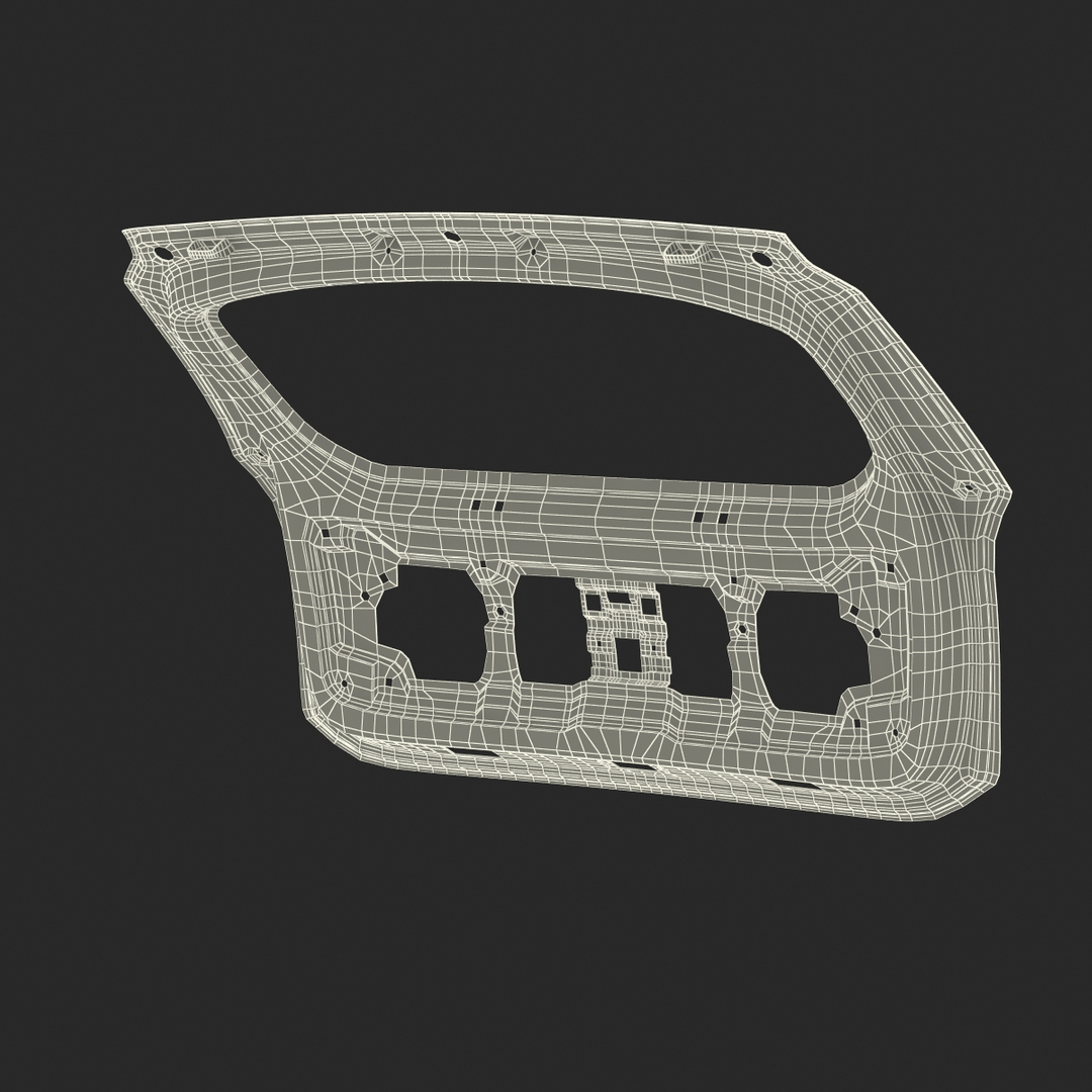 Suv Trunk Frame 3d Model
