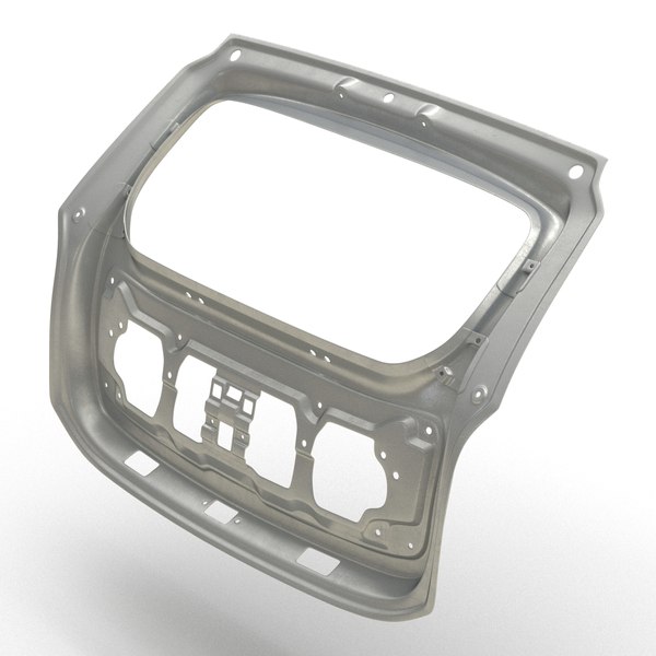 suv trunk frame 3d model