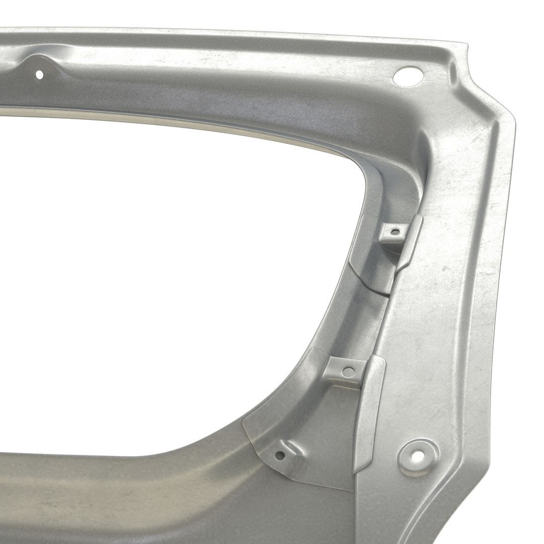 Suv Trunk Frame 3d Model