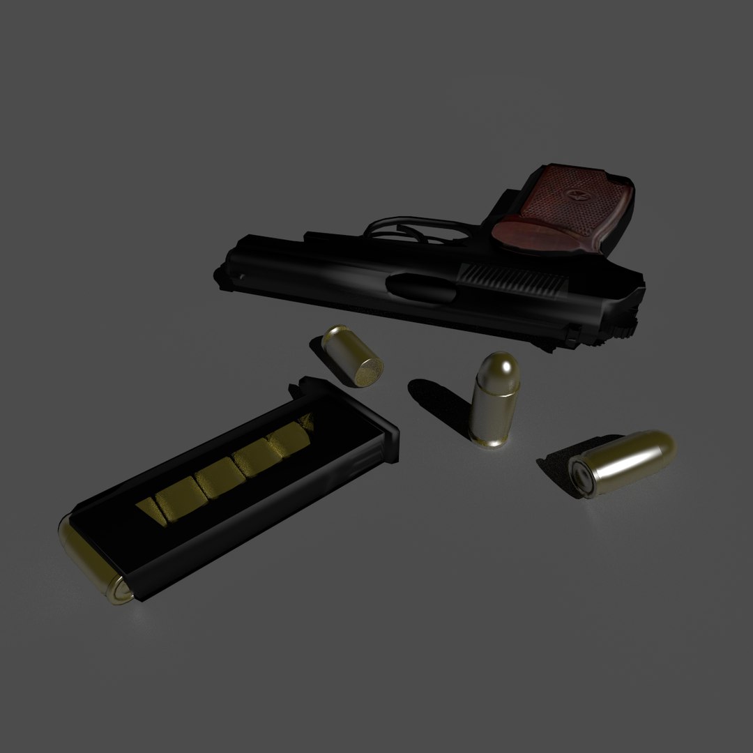 makarov pistol obj
