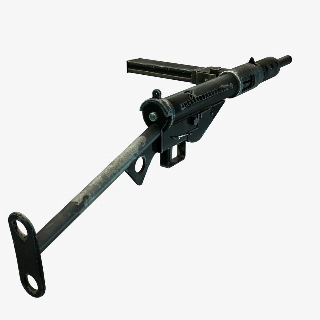 British Sten Mkii Fbx
