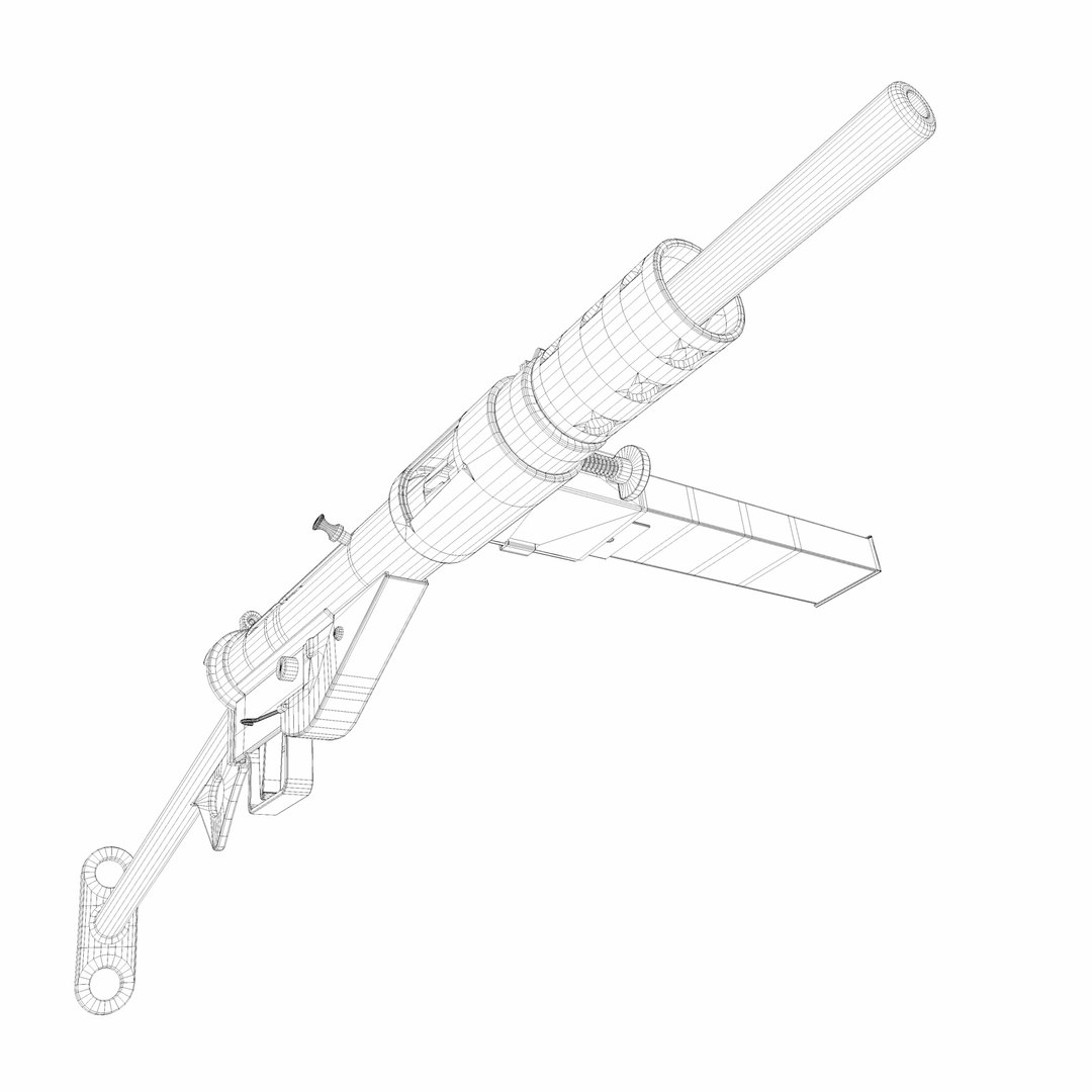 British Sten Mkii Fbx