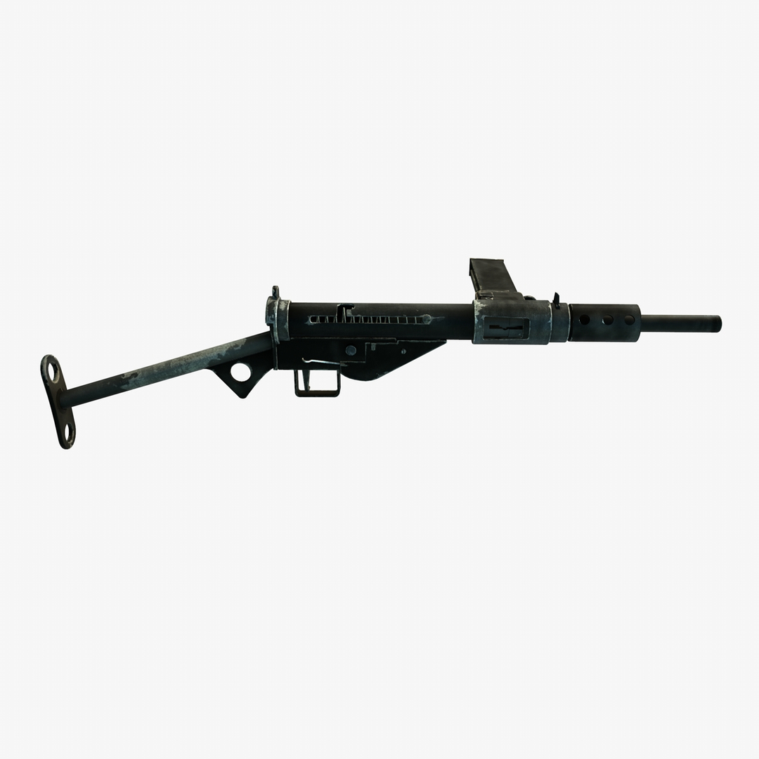 British Sten Mkii Fbx