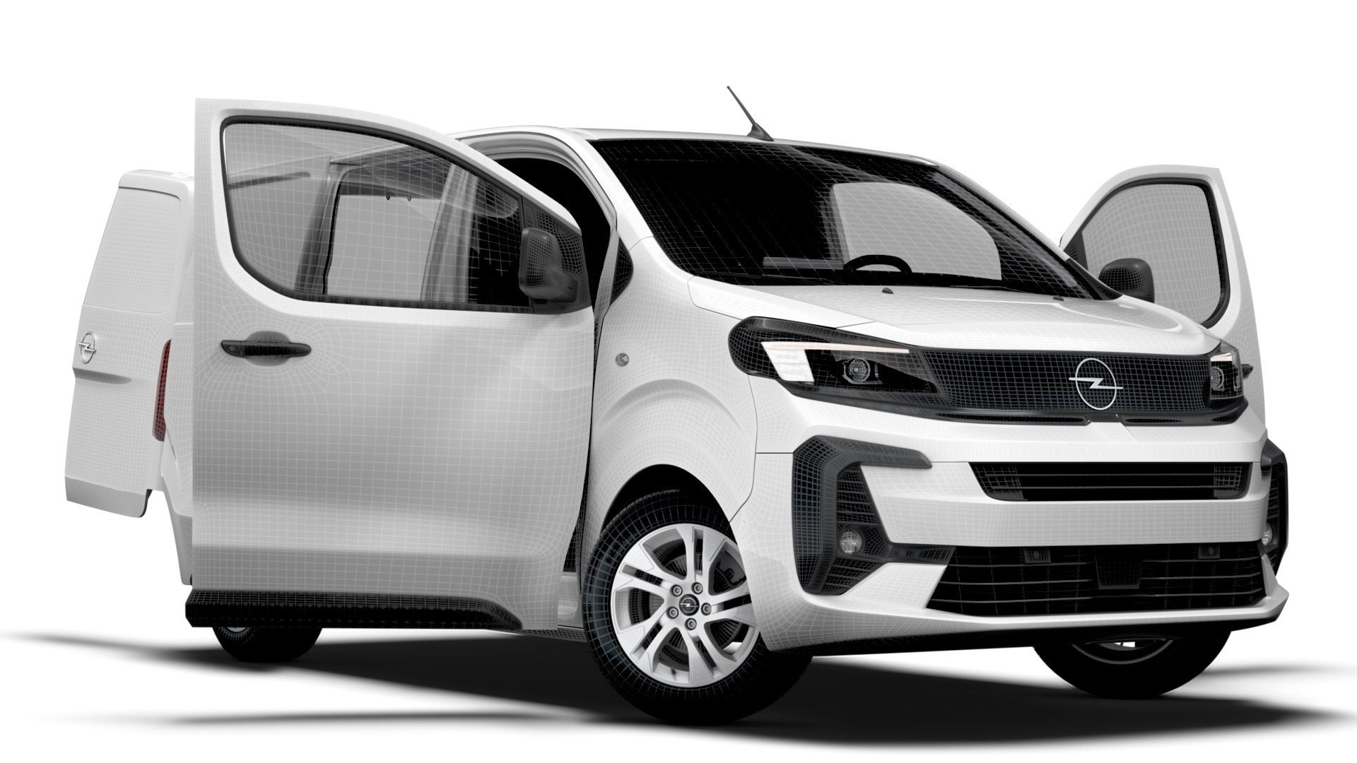 Opel Vivaro Electric Van L1 HQ Interior 2024 Model - TurboSquid 2240300