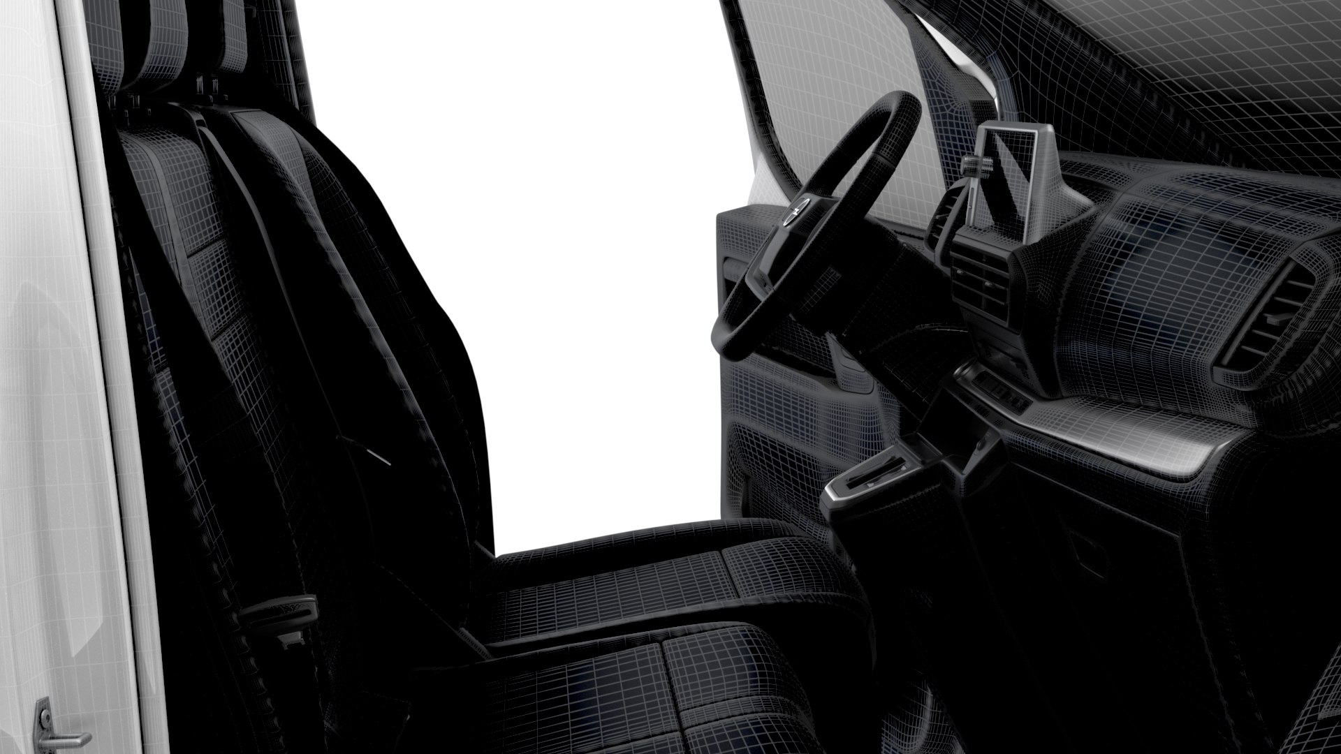 Opel Vivaro Electric Van L1 HQ Interior 2024 Model - TurboSquid 2240300