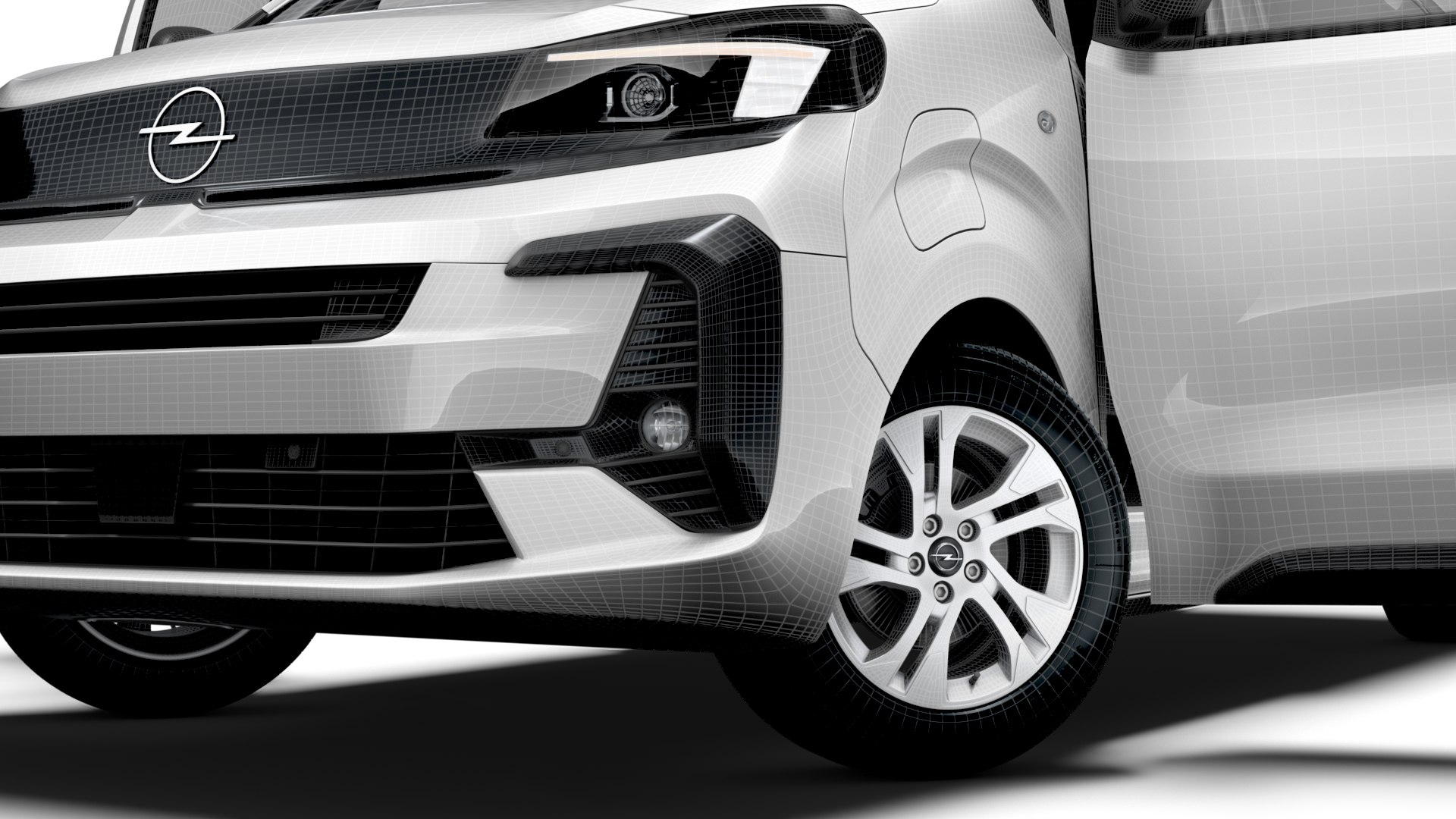 Opel Vivaro Electric Van L1 HQ Interior 2024 Model - TurboSquid 2240300