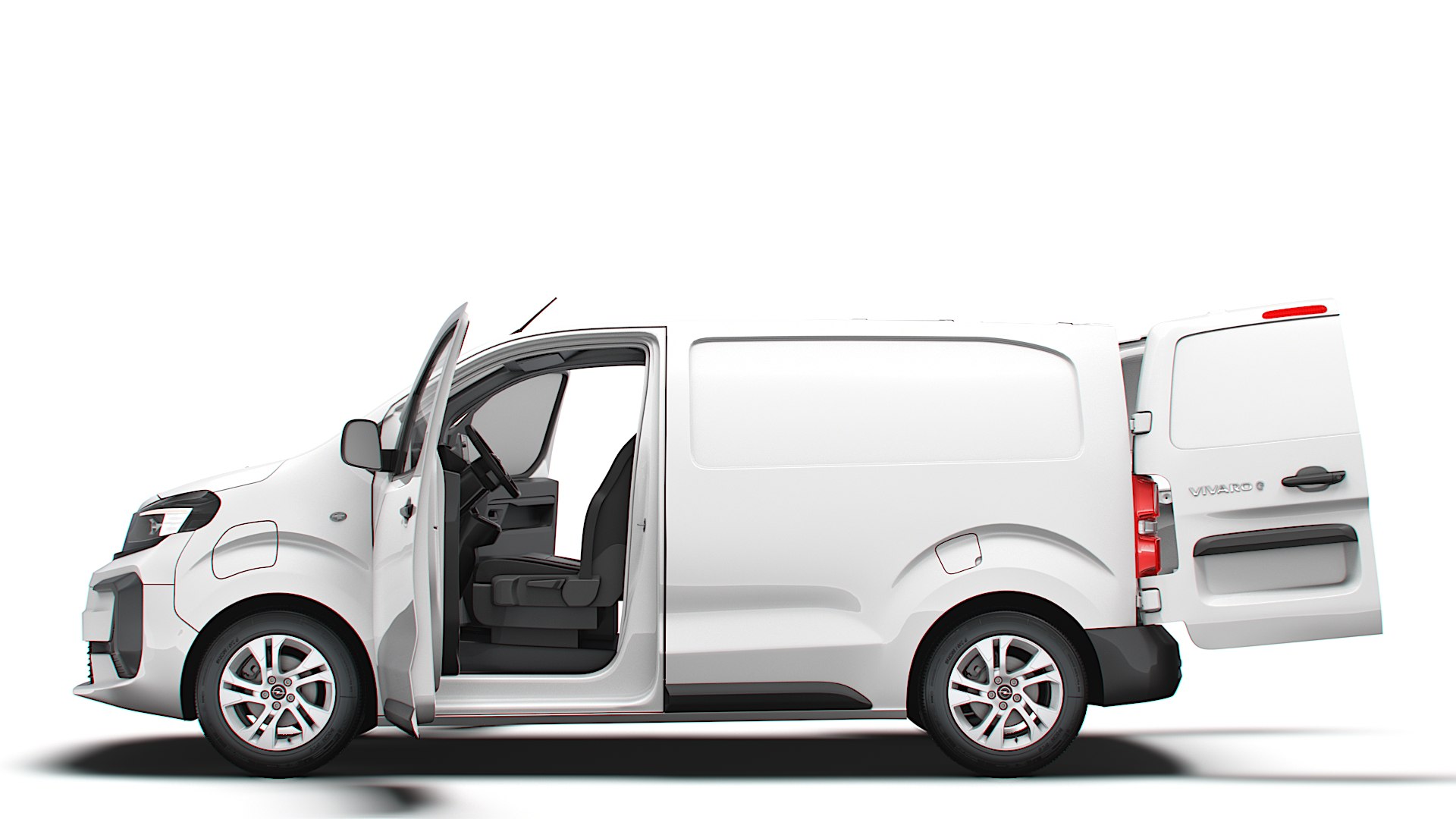 Opel Vivaro Electric Van L1 HQ Interior 2024 Model - TurboSquid 2240300