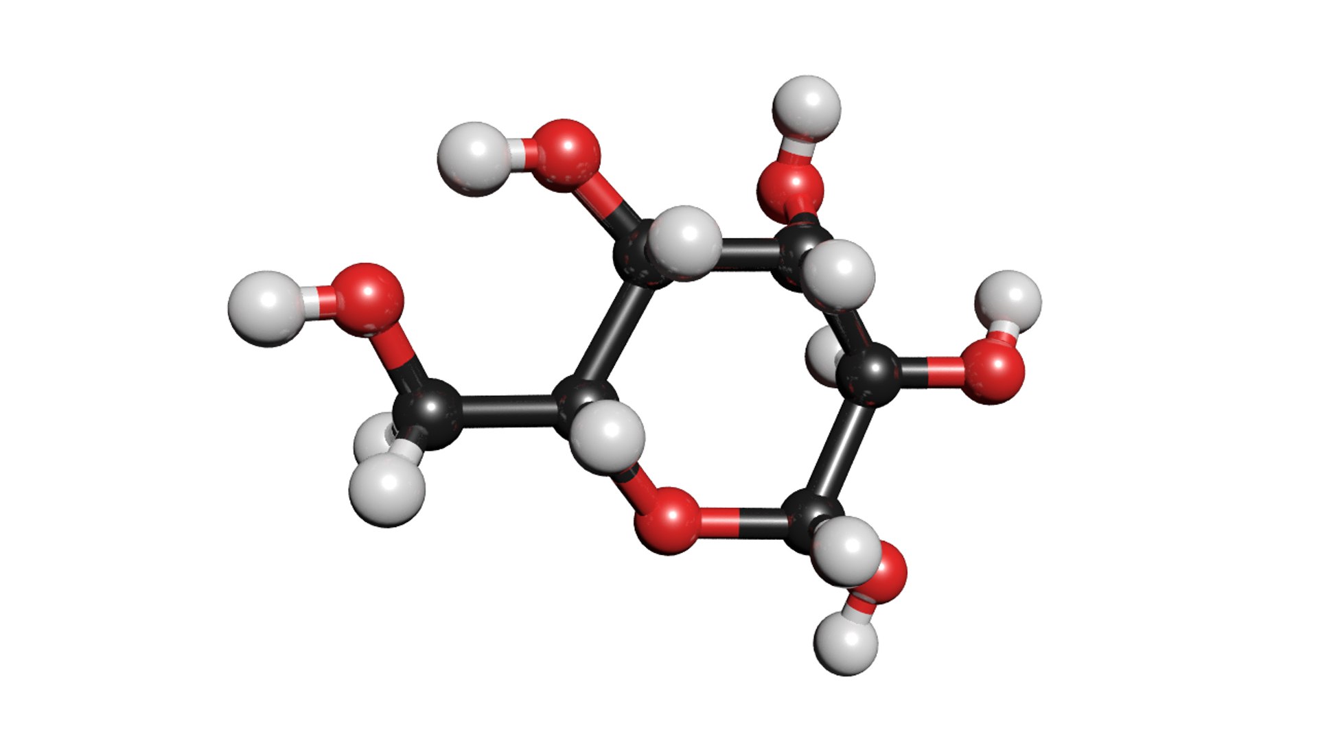 Glucose Molecule C6h12o6 3D - TurboSquid 1427100