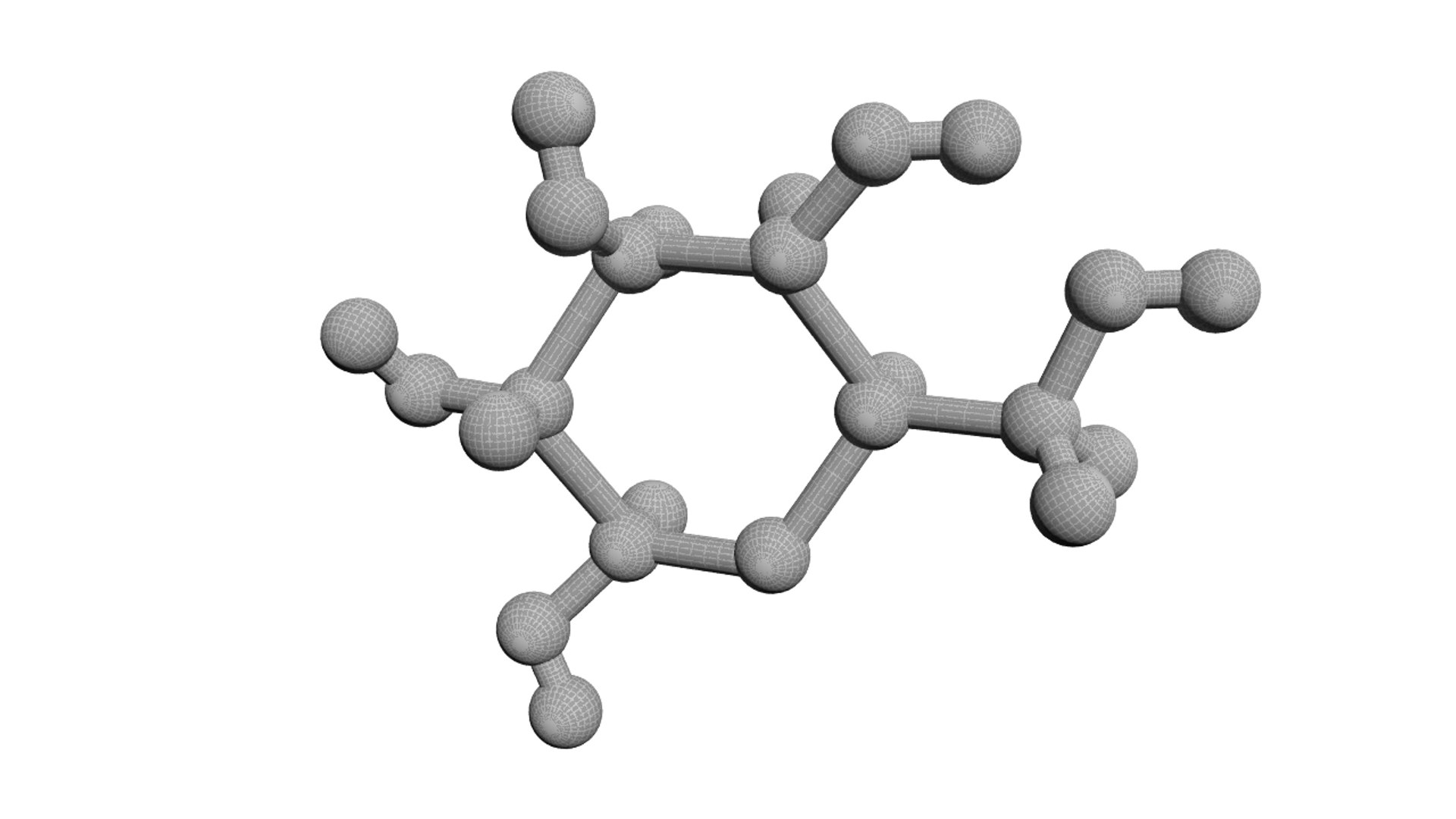 Glucose Molecule C6h12o6 3D - TurboSquid 1427100