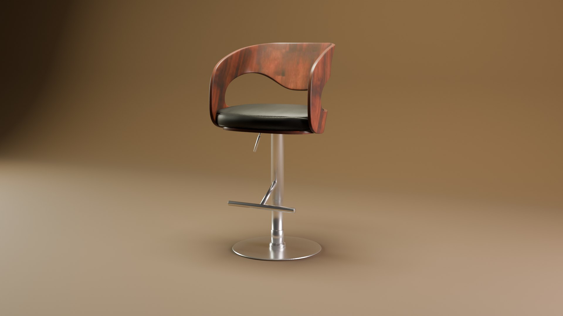 Bar-stool Model - TurboSquid 2190393