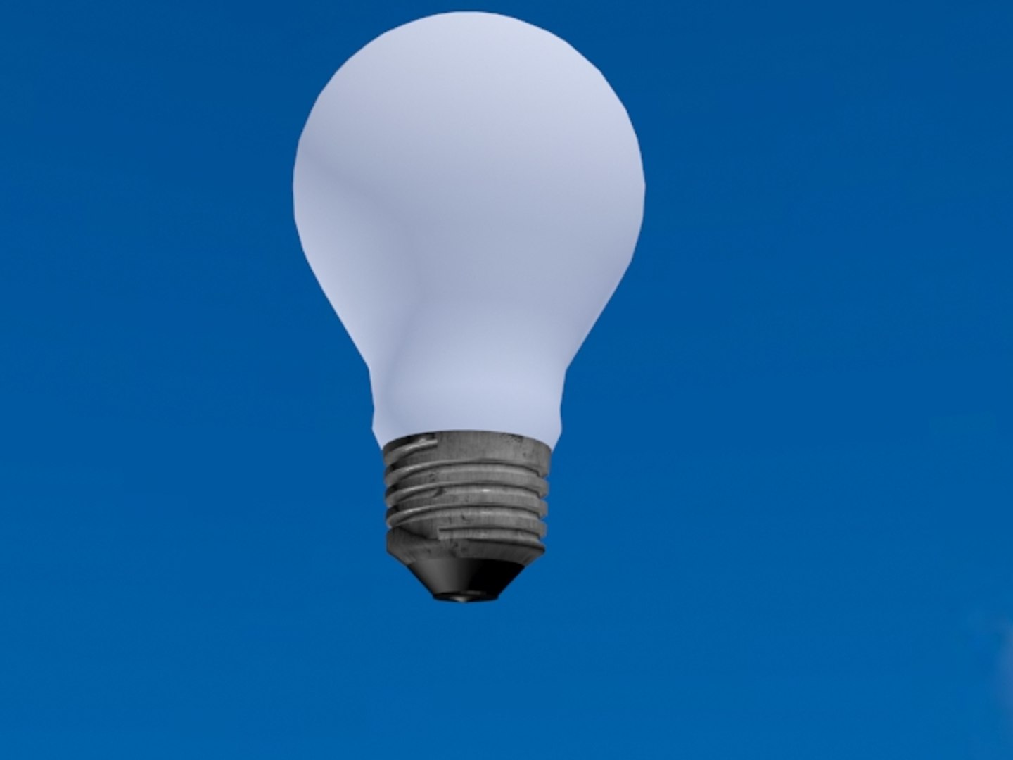light bulb 3d model