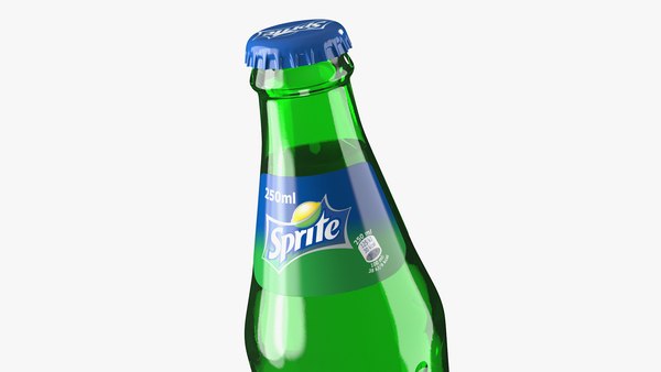 Sprite Glasflasche 3D-Modell - TurboSquid 1451142