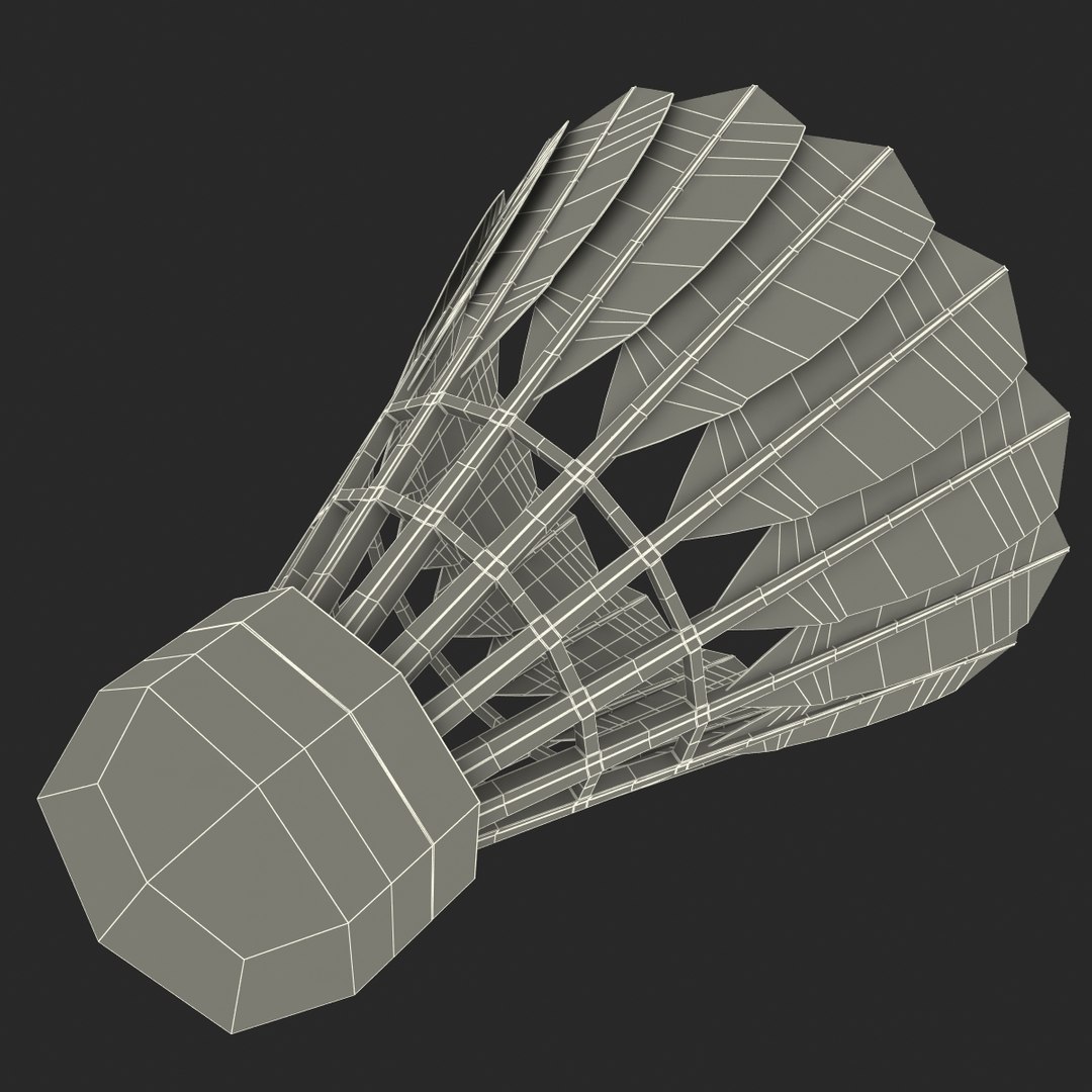 Shuttlecock Modeled Field 3d 3ds
