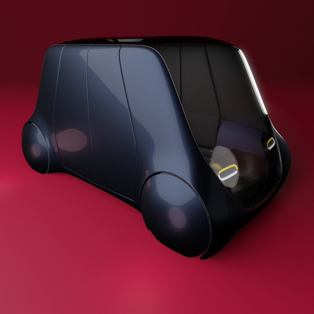 Futuristic concept styled autonomous model - TurboSquid 1489730