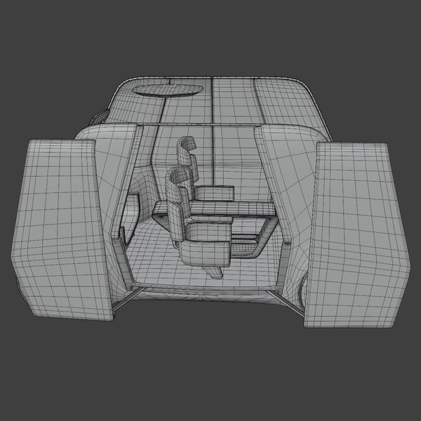 Futuristic concept styled autonomous model - TurboSquid 1489730