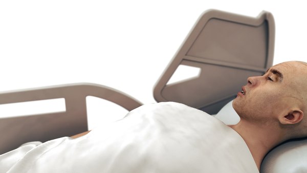 3D model patient medical bed - TurboSquid 1647454