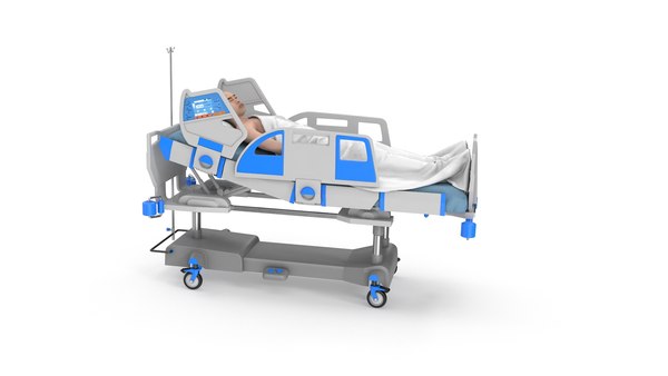3D model patient medical bed - TurboSquid 1647454