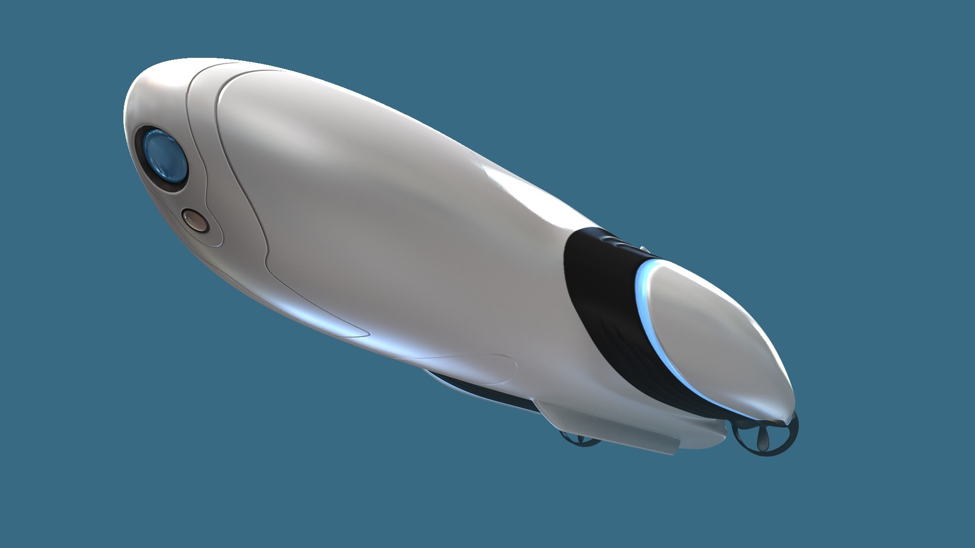 3D PowerVision PowerDolphin Marine Drone Model - TurboSquid 2426694