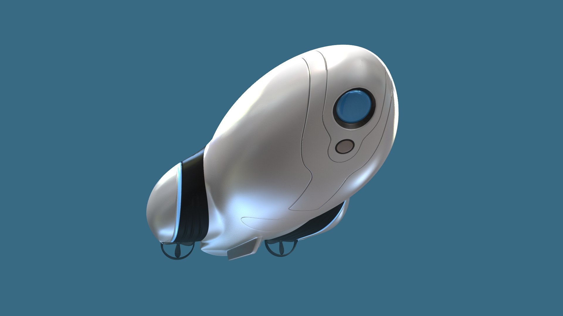 3D PowerVision PowerDolphin Marine Drone Model - TurboSquid 2426694
