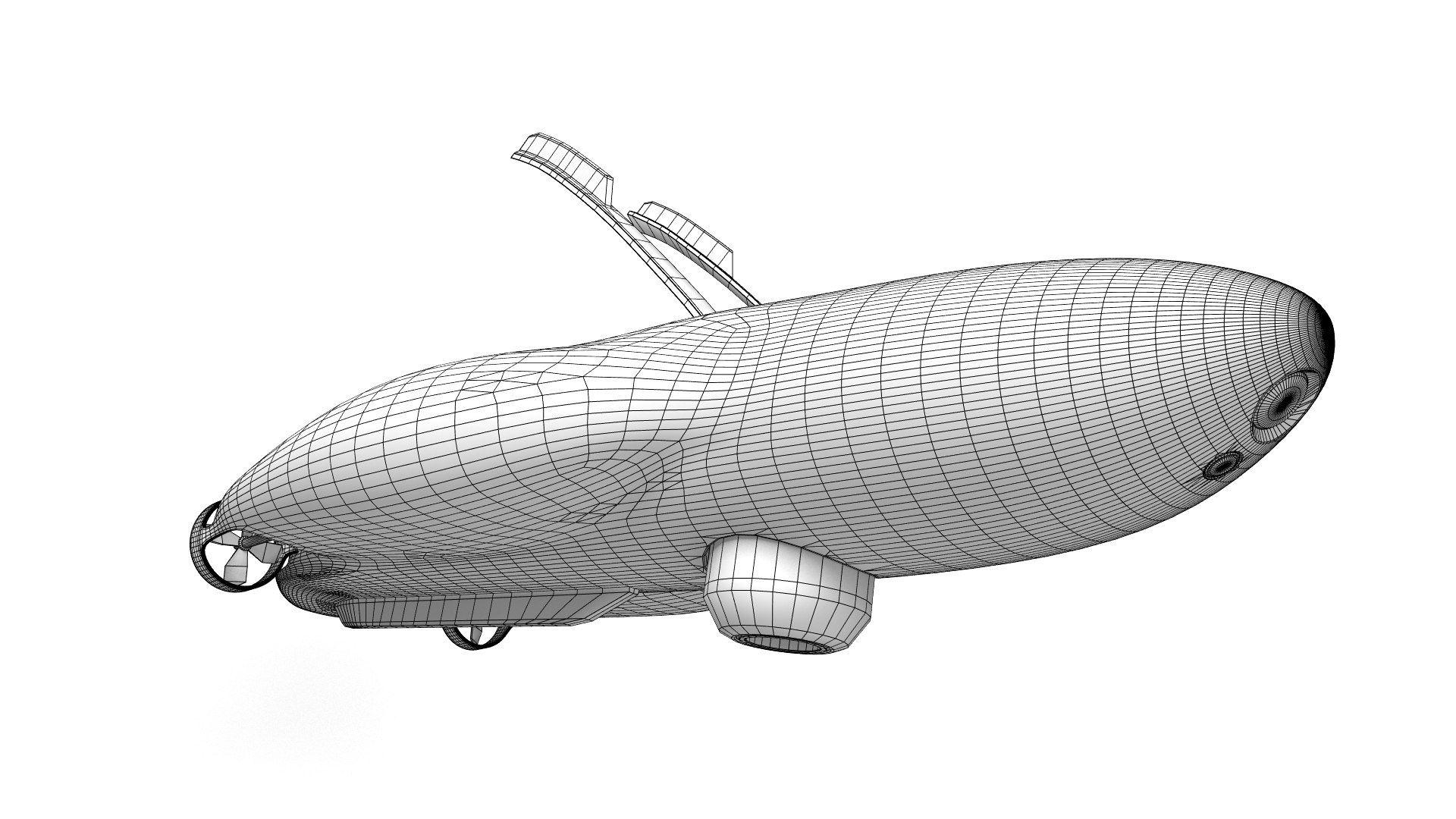 3D PowerVision PowerDolphin Marine Drone Model - TurboSquid 2426694