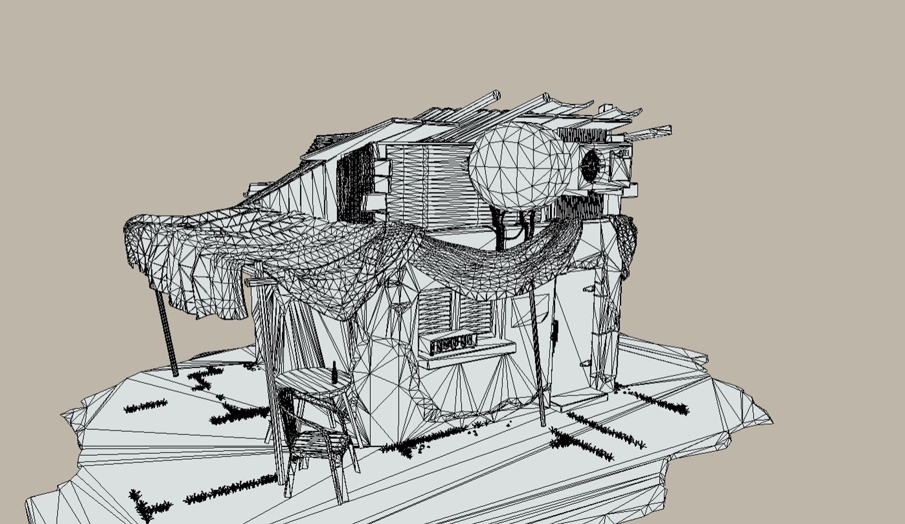 Slum Shop 3D Model - TurboSquid 1621073