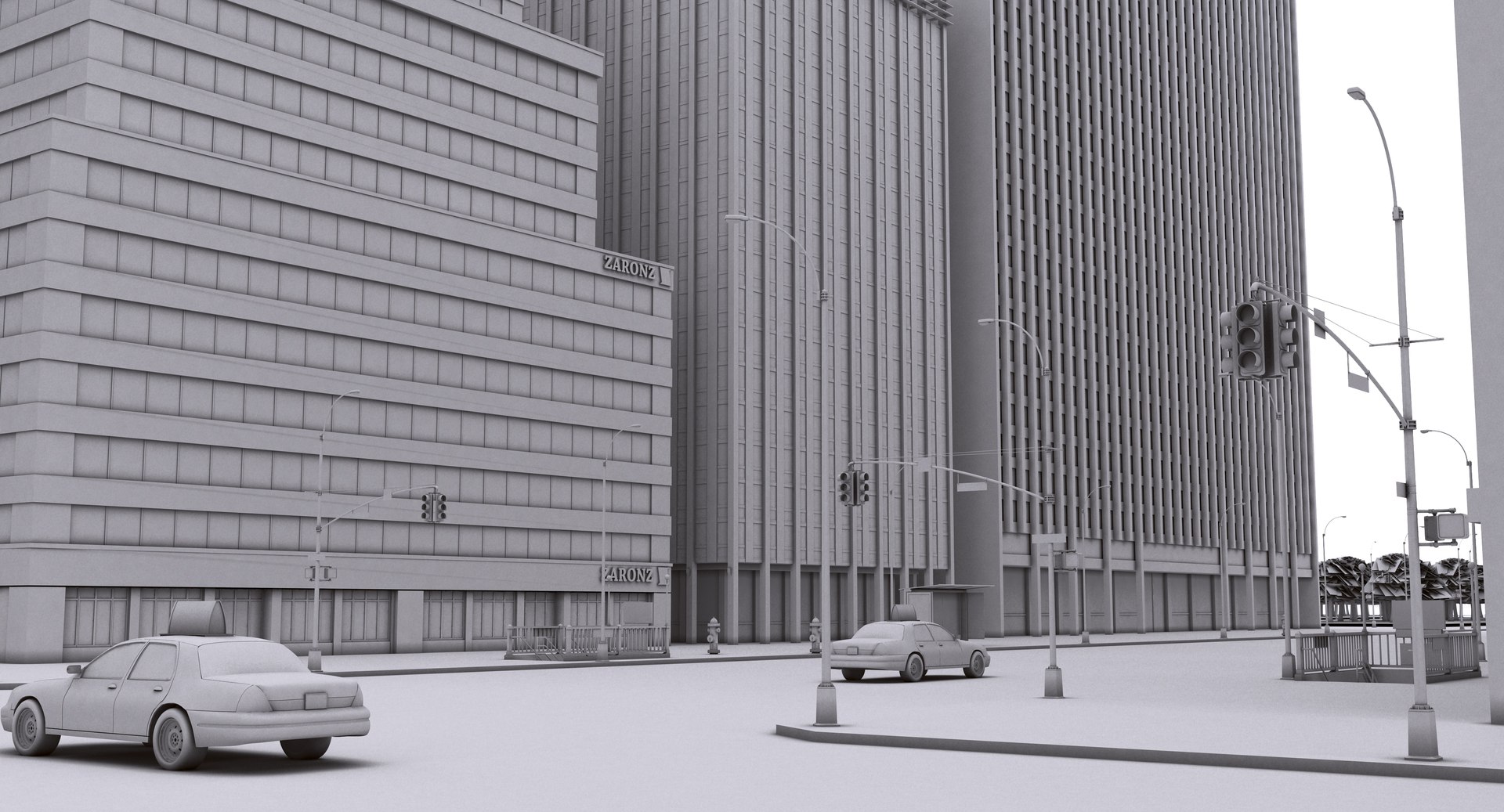 3D City Clay - TurboSquid 1403001