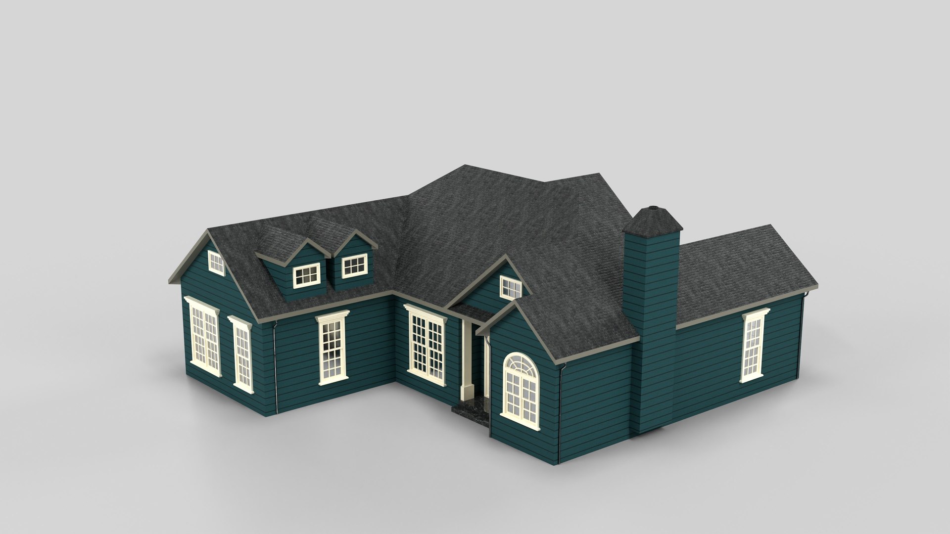 3D Model Neighborhood House 10T3 - TurboSquid 2214924