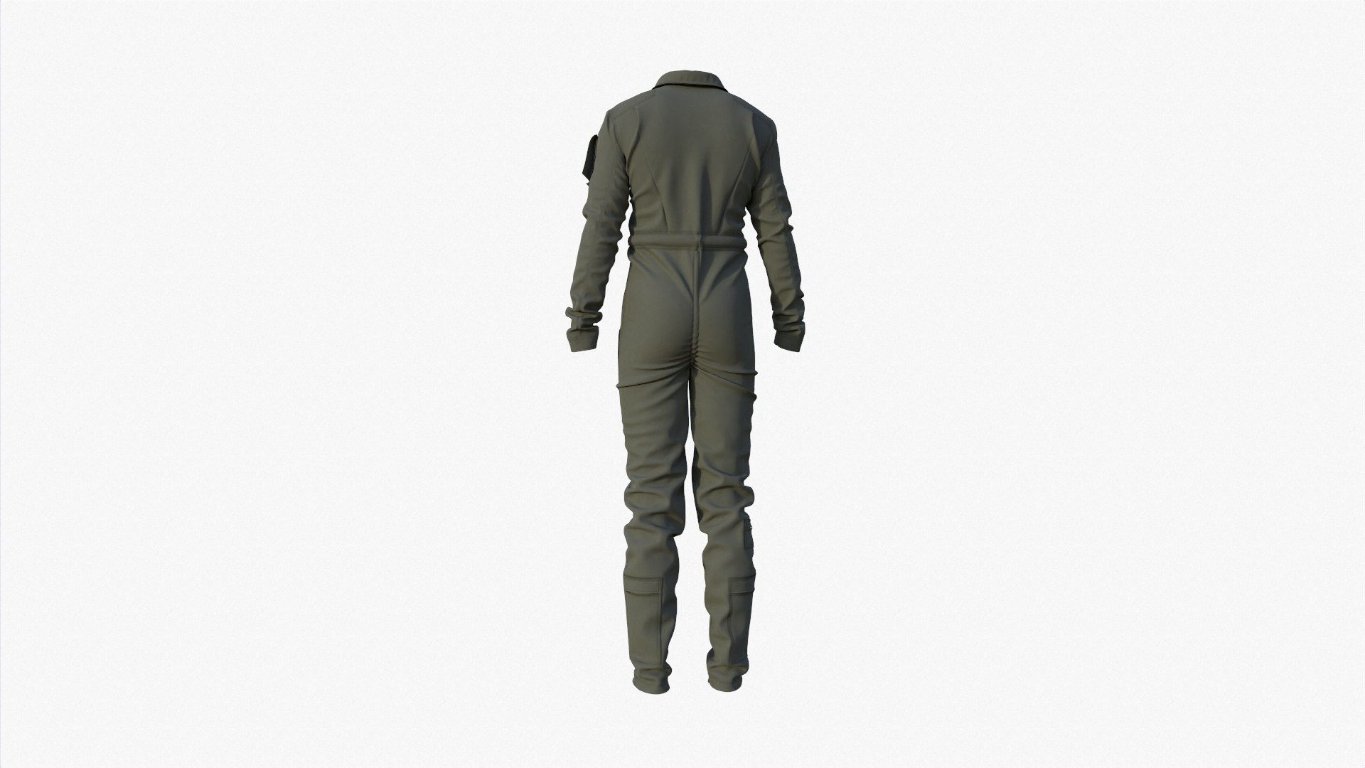 Pilot Overalls 3D Model - TurboSquid 2083677