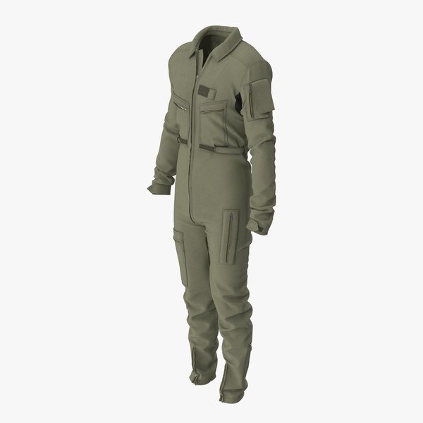 modelo 3d Pilot Overalls - TurboSquid 2083677