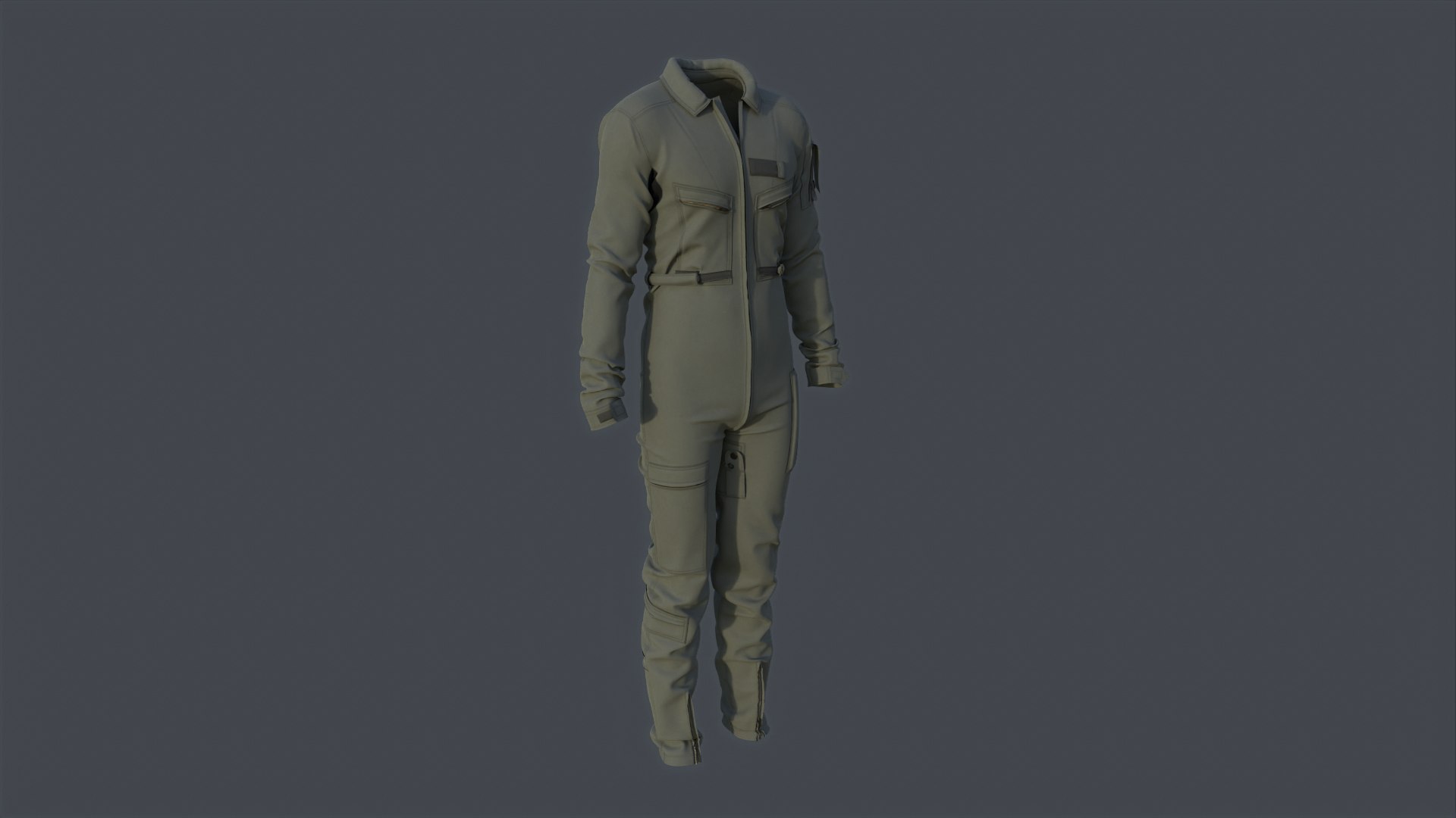Pilot Overalls 3D Model - TurboSquid 2083677