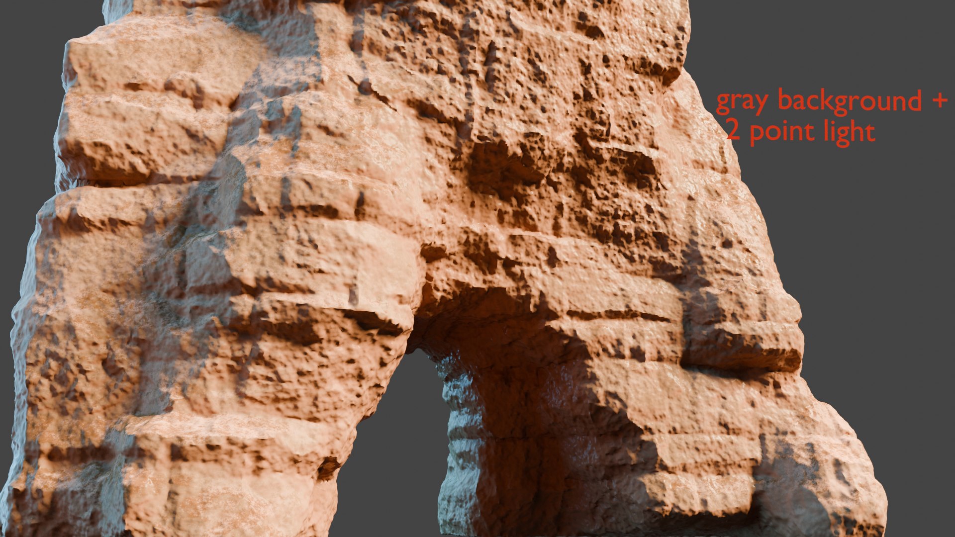 Red Cliff 3D Model - TurboSquid 2332843