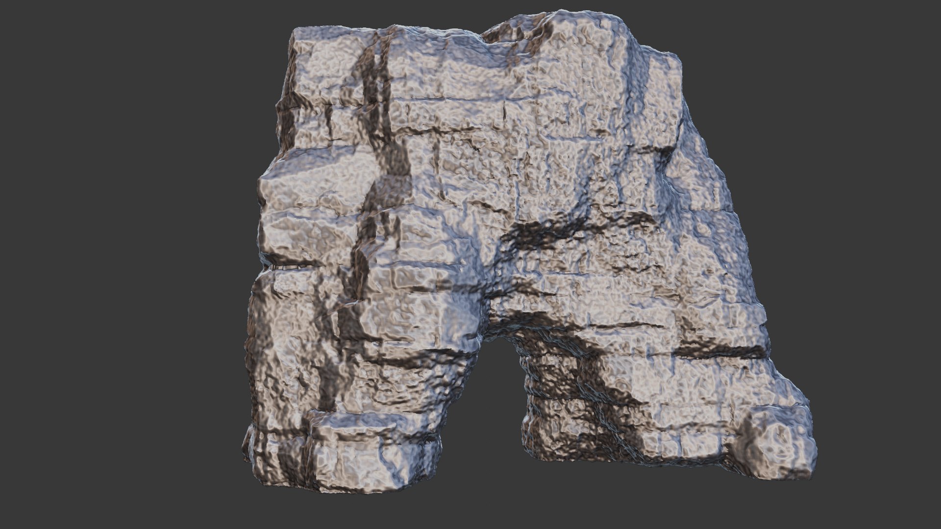 Red Cliff 3D Model - TurboSquid 2332843