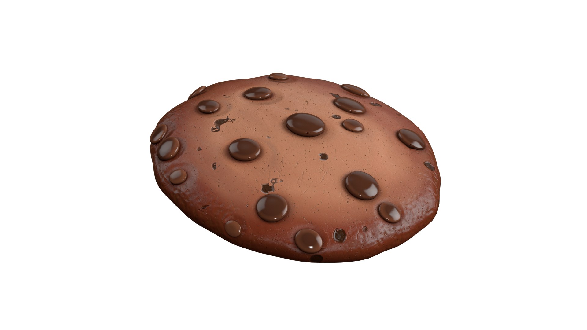 Cartoon Cookie Model - TurboSquid 2119818