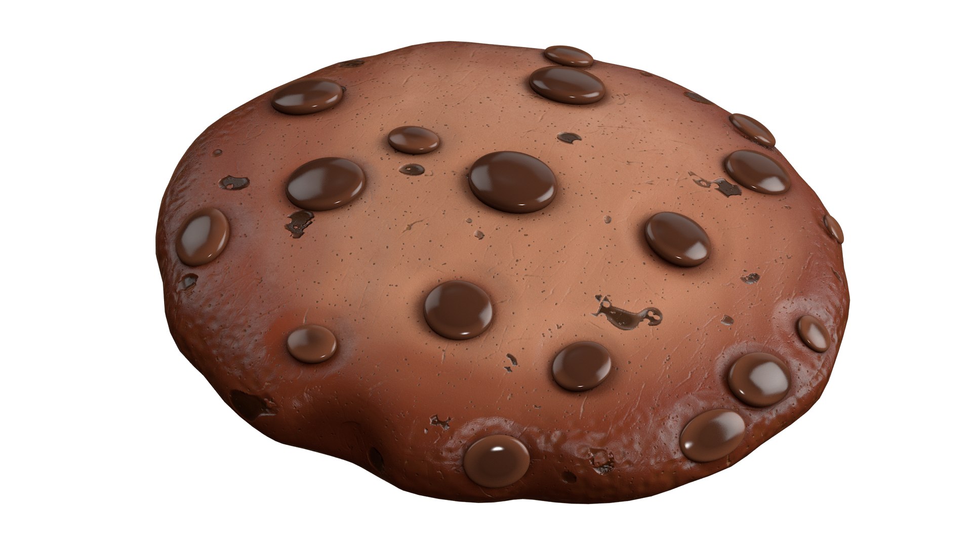 Cartoon Cookie Model - TurboSquid 2119818