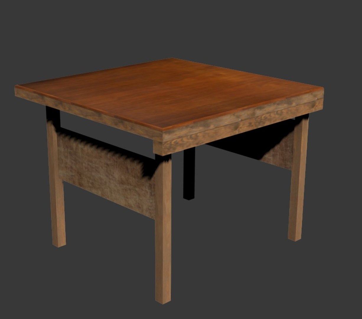 old table 3d model