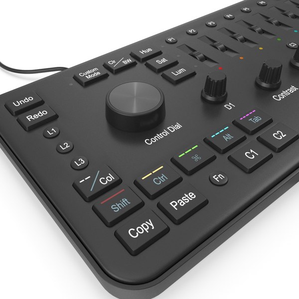 Photo and Video Editing Console PBR model - TurboSquid 1864431