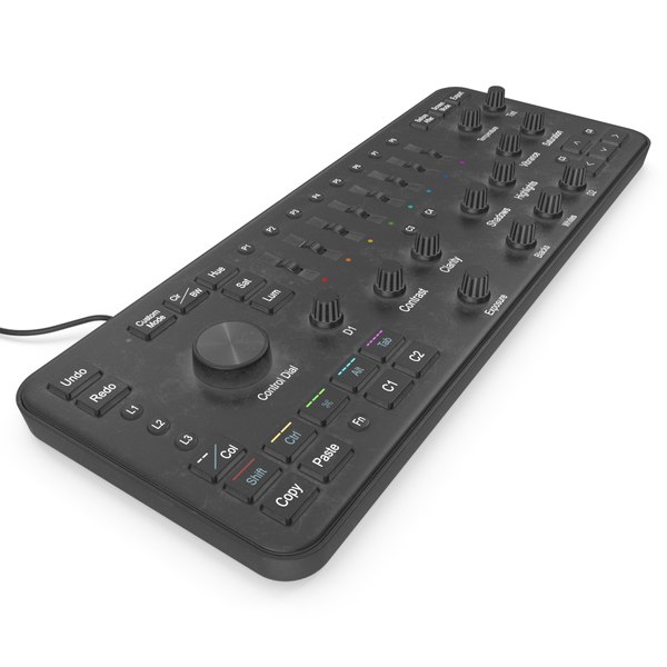 Photo and Video Editing Console PBR model - TurboSquid 1864431