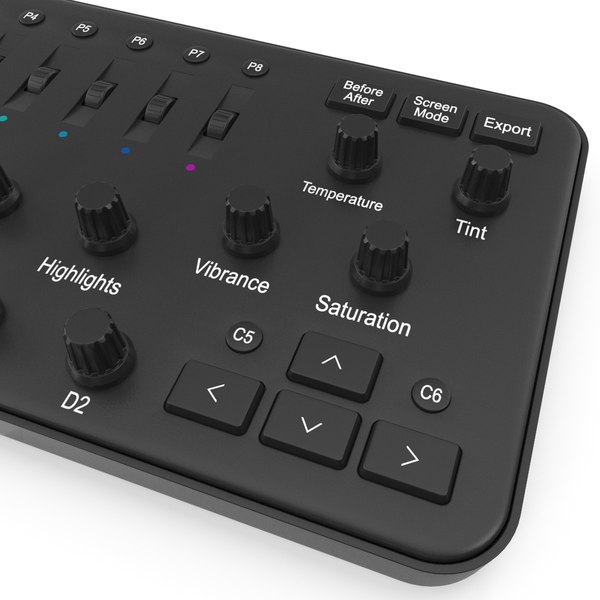 Photo and Video Editing Console PBR model - TurboSquid 1864431