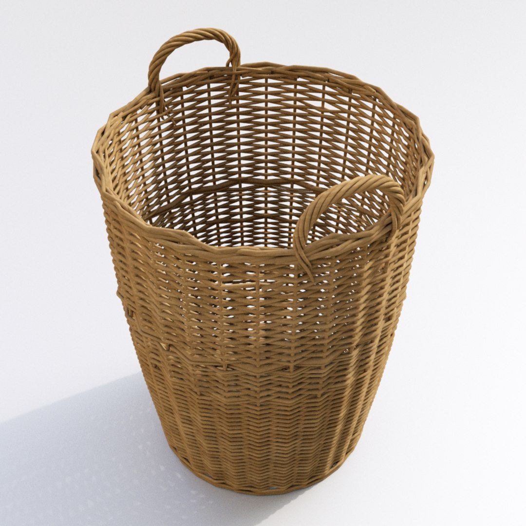Basket 3D Model - TurboSquid 1394365