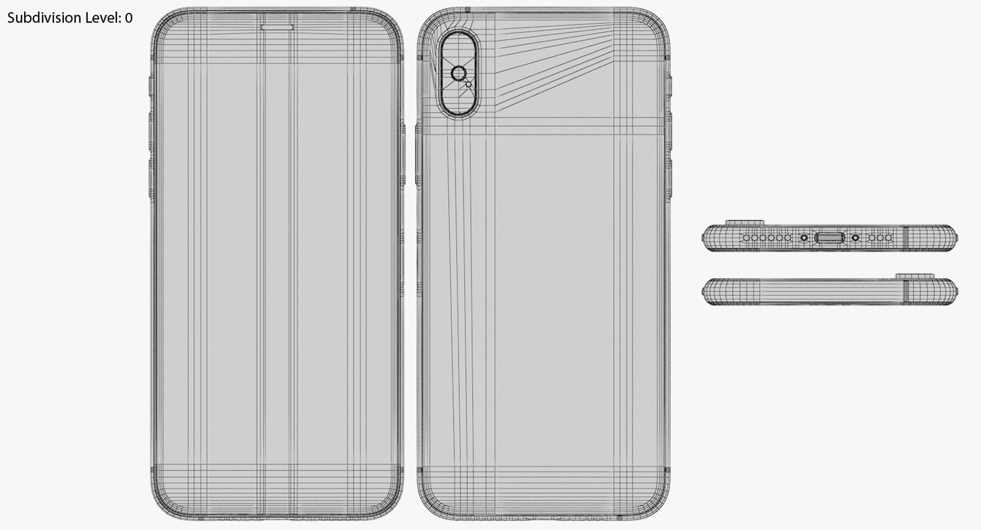 Realistic Apple Iphone Xs Model - TurboSquid 1327383