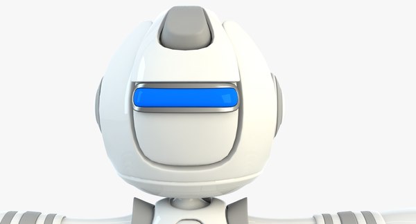 3d model robot character bot