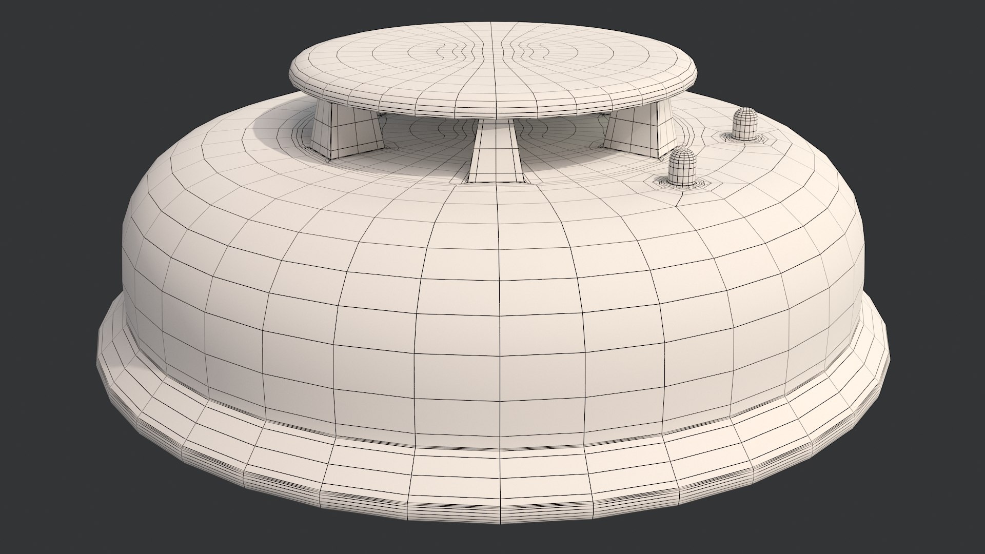 3D Model Smoke Detector 001 - TurboSquid 1798920