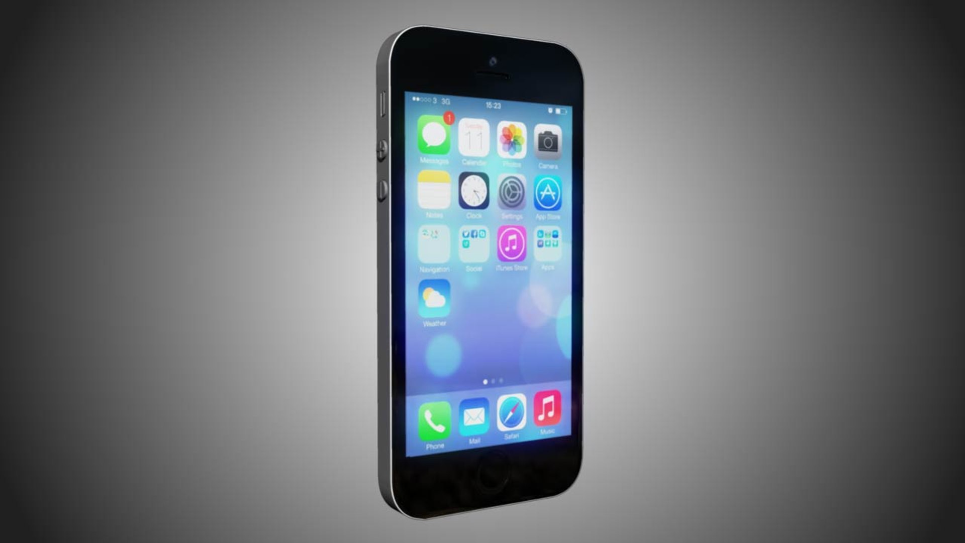 Apple Phone 5s 3d Ma