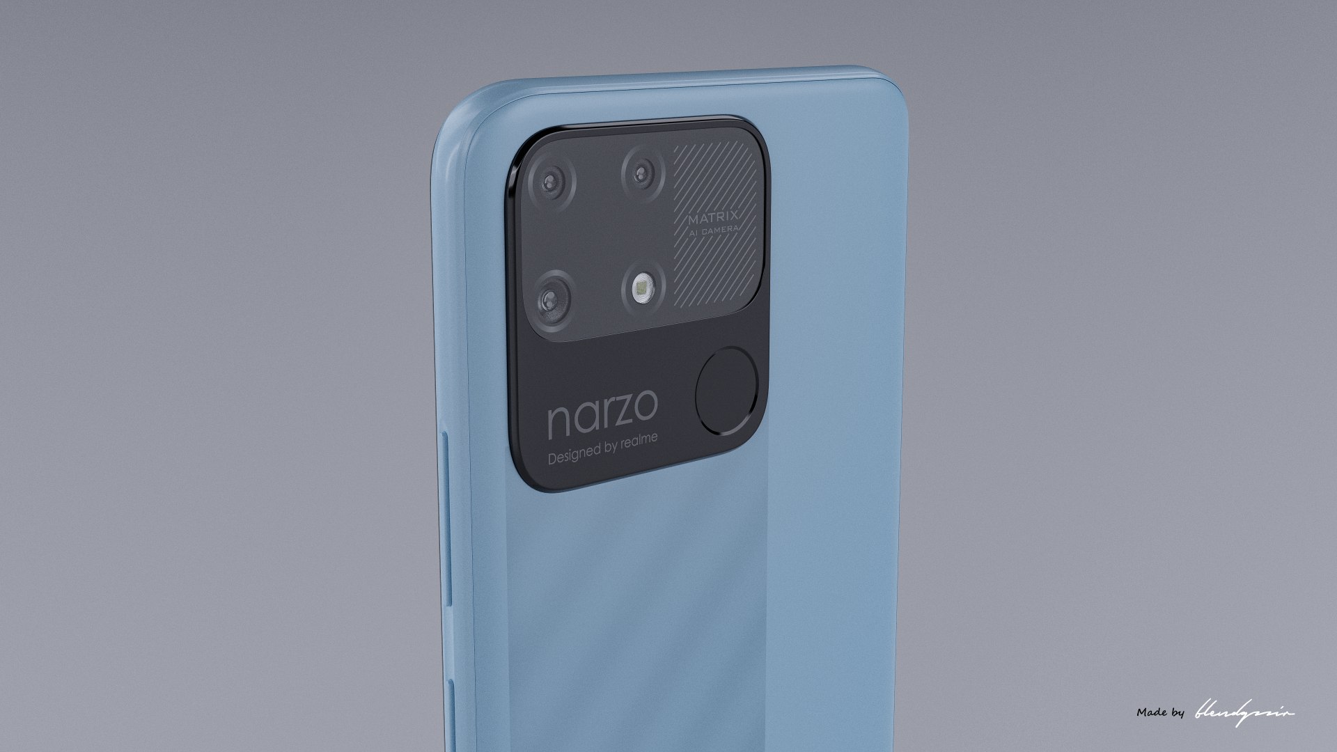 3D Model REALME NARZO 50A - TurboSquid 1798196