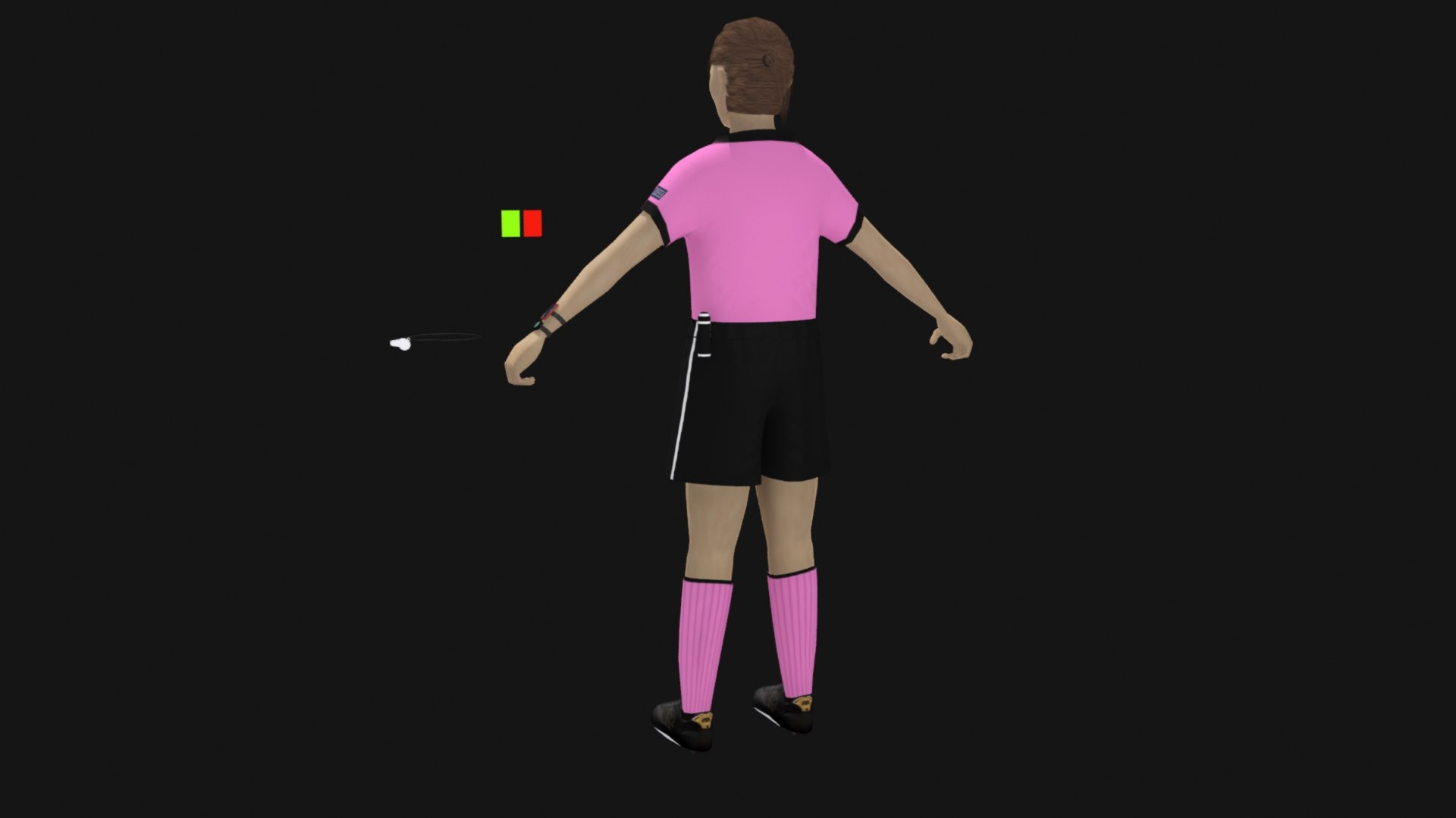 3D Soccer Female Referee Model - TurboSquid 2234254