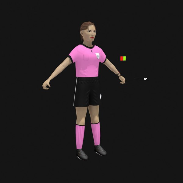 modelo 3d Árbitro de fútbol - TurboSquid 2234254