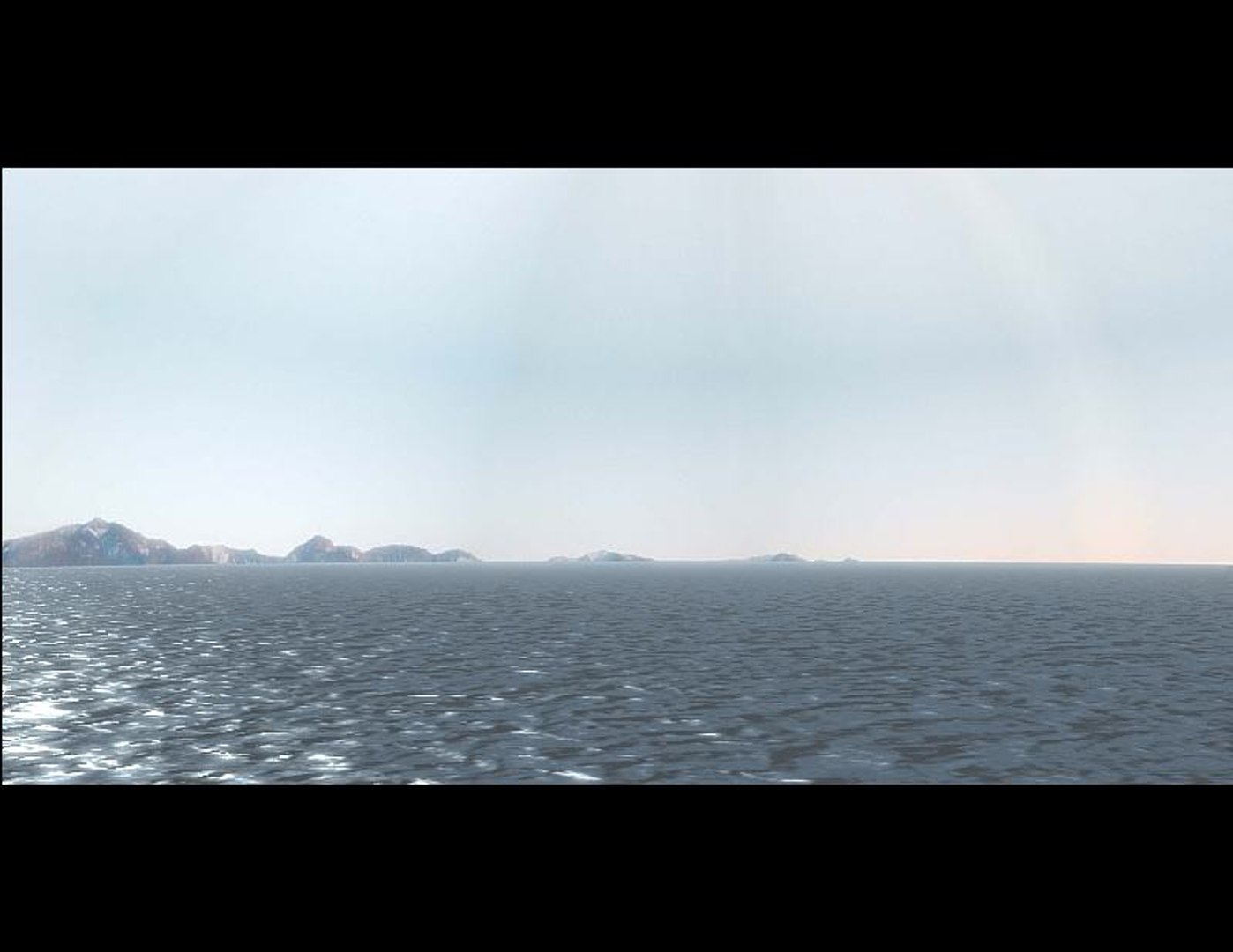 realistic sea 3d model