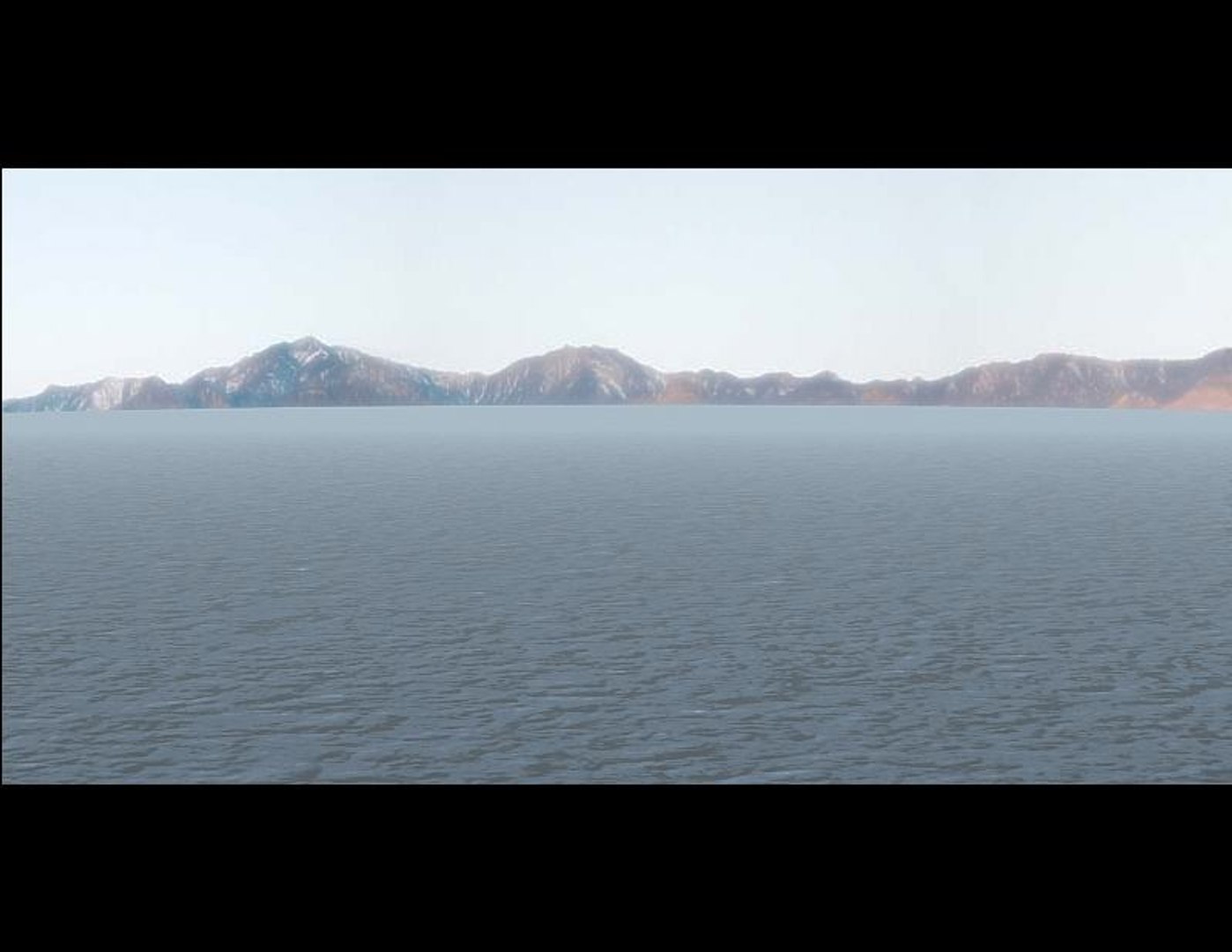 realistic sea 3d model