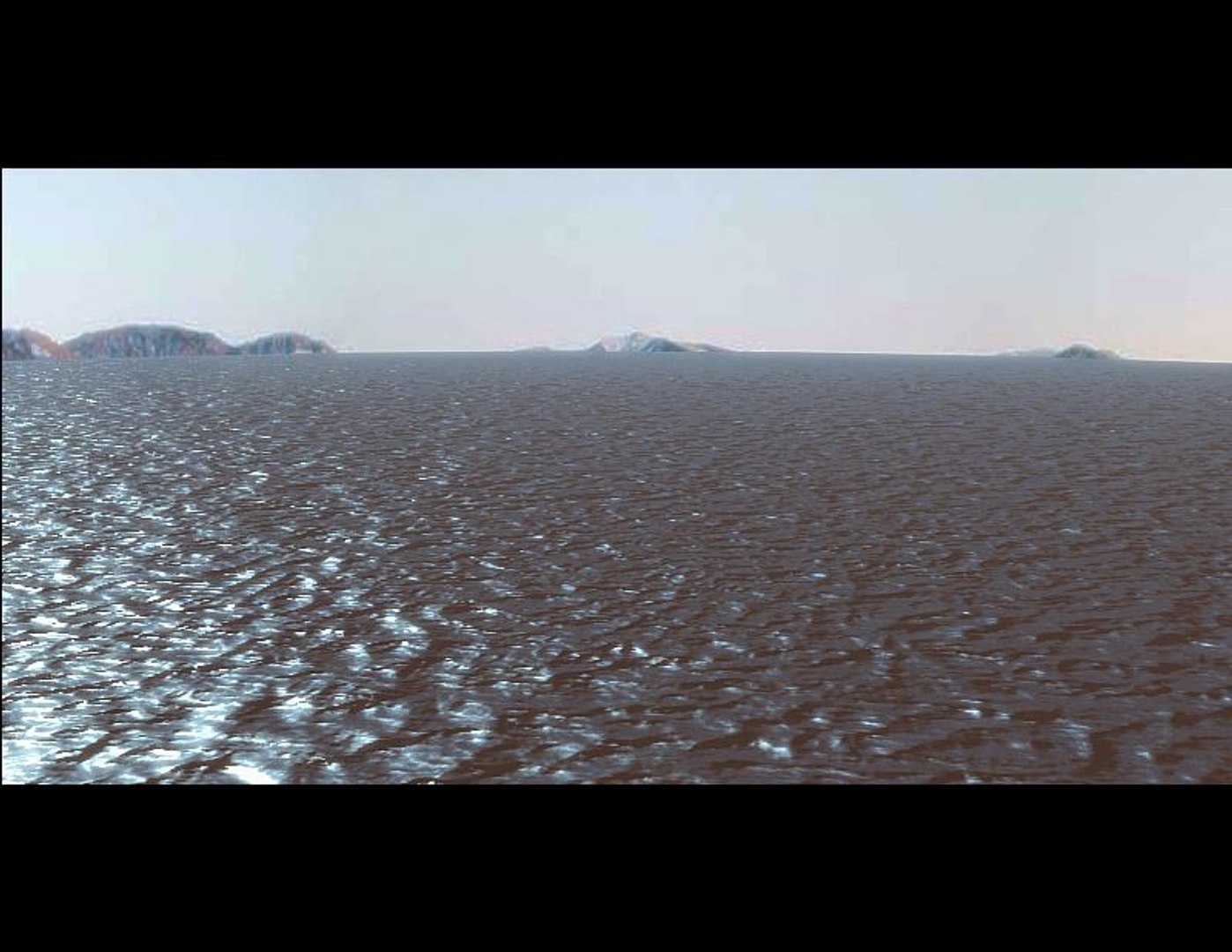 realistic sea 3d model